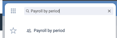 How to close Payroll by Period?