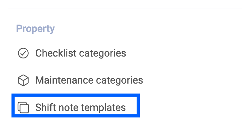 How to create Shift Notes Template?