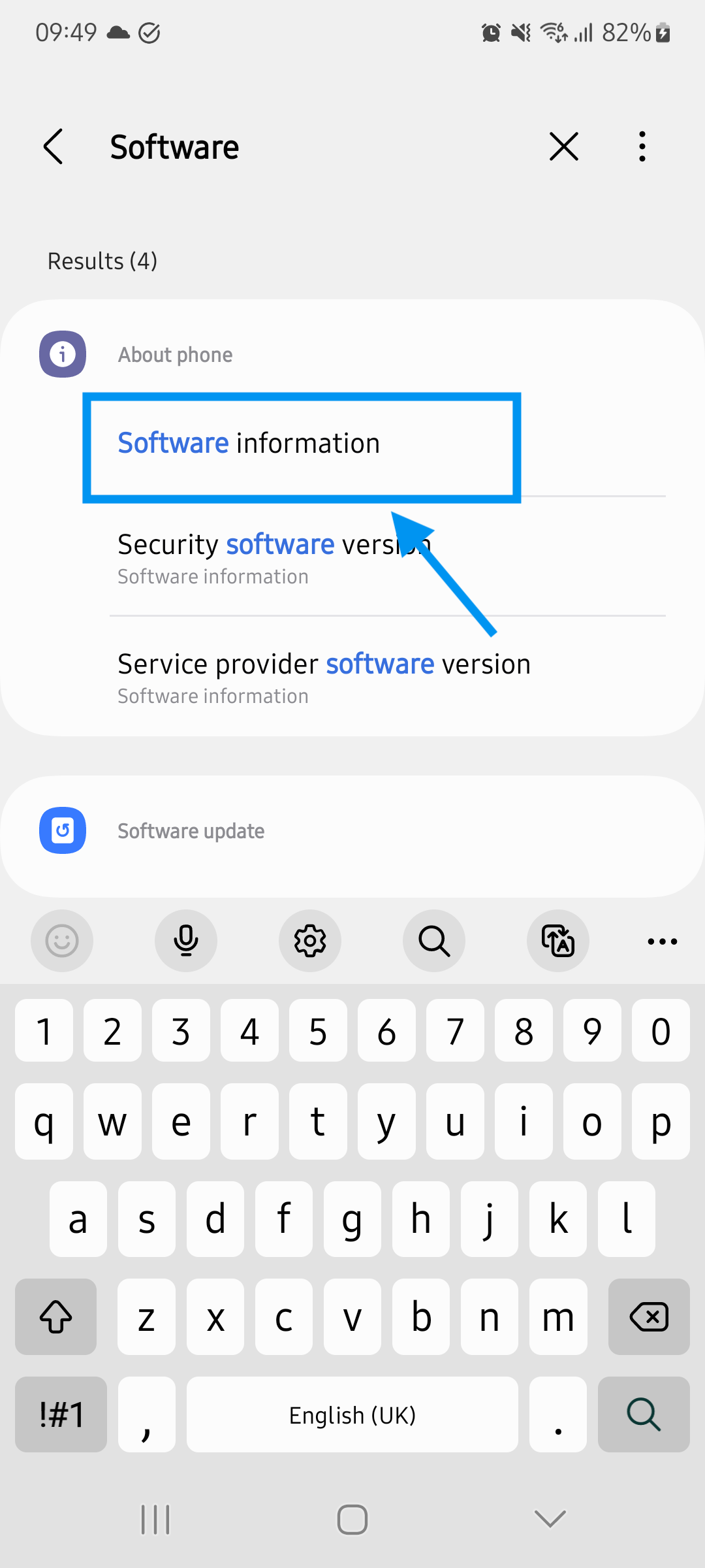 How to check your mobile software version?