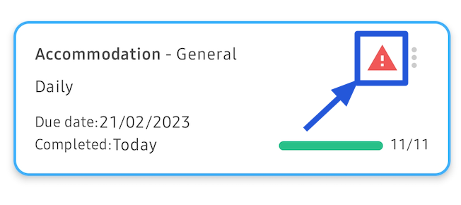 How to navigate checklists on mobile (Android)?