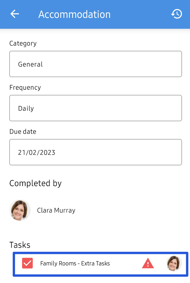 How to navigate checklists on mobile (Android)?