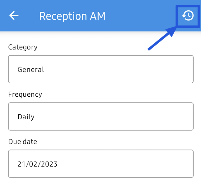 How to navigate checklists on mobile (Android)?